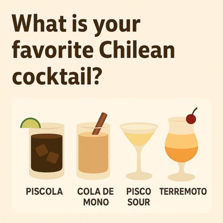 4 Must-Try Chilean Cocktails (Plus Recipes!) including Piscola!